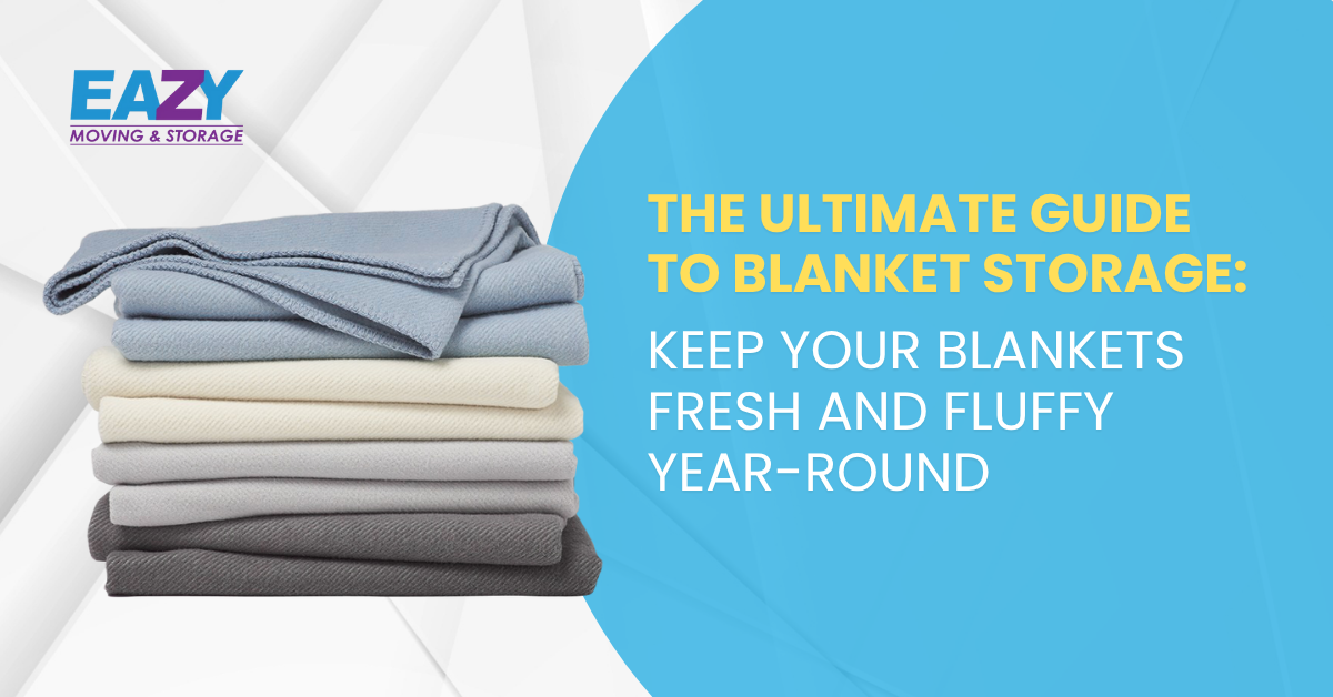 Blanket Storage Ideas to Keep Them Fresh & Fluffy - Eazy